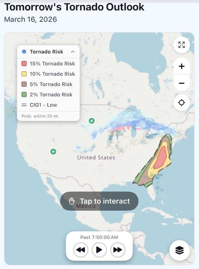 Understanding SPC Outlooks — Risk Levels & Percentages | Tornado Path